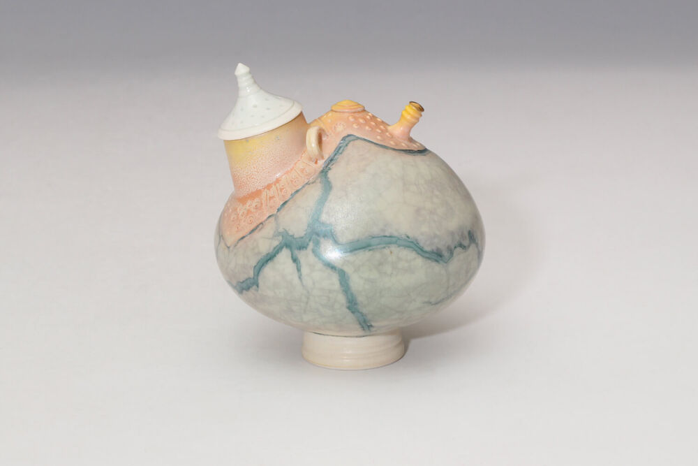 Geoffrey Swindell Ceramic Miniature Lidded Vessel 051 | miararts