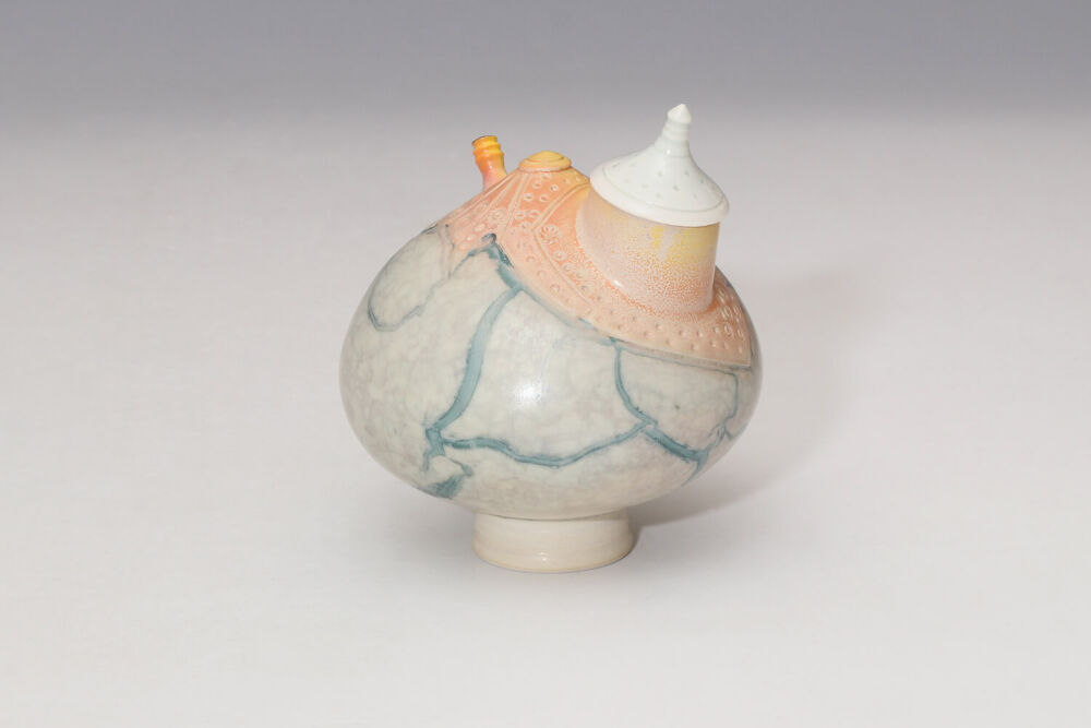 Geoffrey Swindell Ceramic Miniature Lidded Vessel 051 | miararts