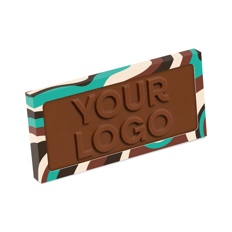 3D Logo Chocolate Slab | Branded Chocolates | Navillus